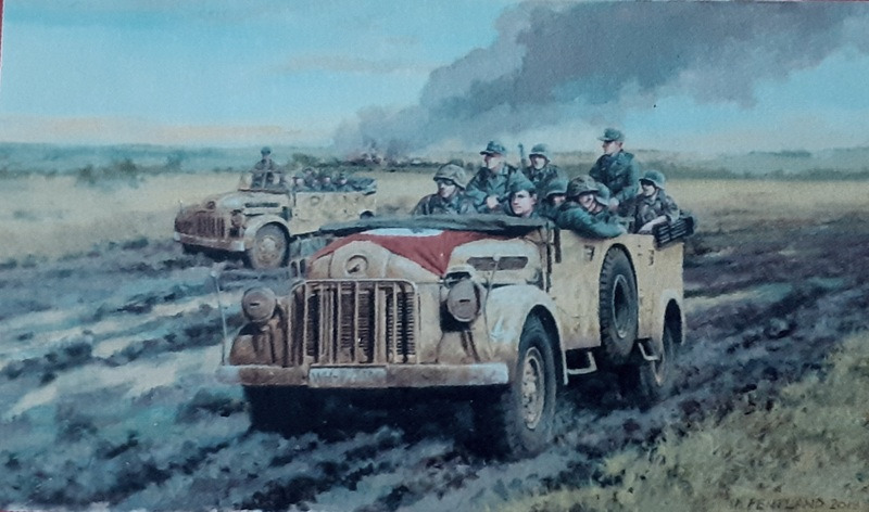 Steyr 1500A/2, Plastic Soldier 1:72 von Tom Klose