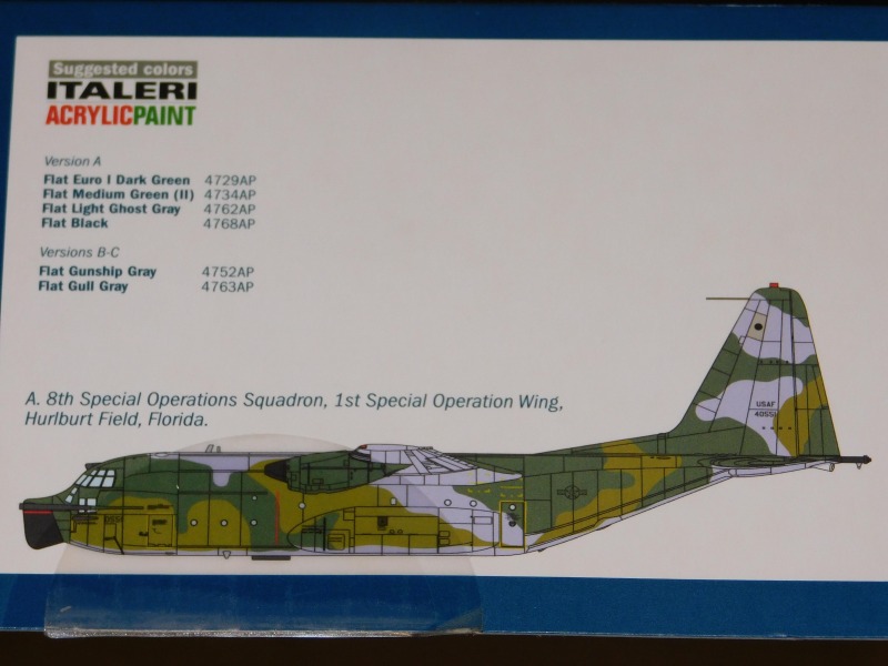 Lockheed MC-130H Combat Talon II, Italeri 1:72 von Oliver Zwiener