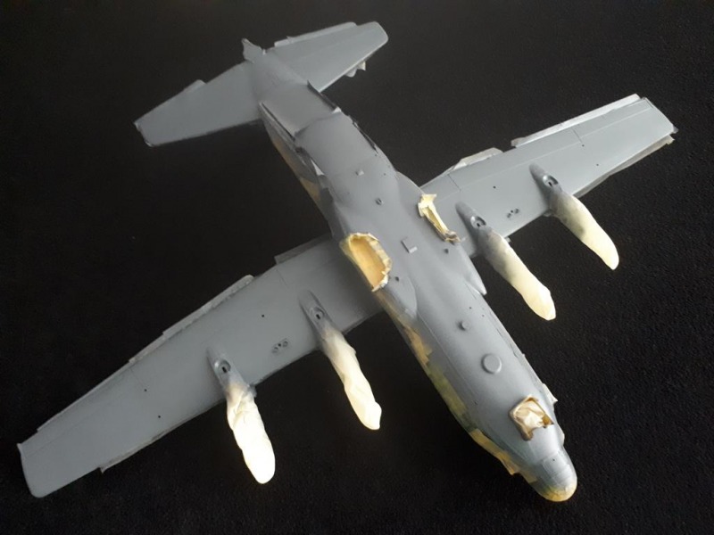 Lockheed MC-130H Combat Talon II, Italeri 1:72 von Oliver Zwiener