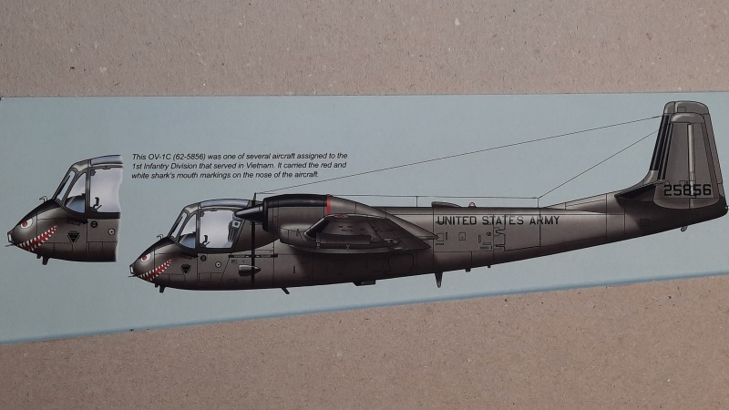 Grumman OV-1C Mohawk BuNo 61-2721, Hasegawa 1:72 von Oliver Zwiener