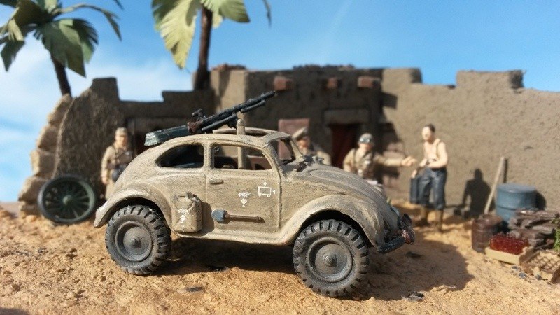 Volkswagen Typ 87, Military Wheels 1:72 von Theo Peter