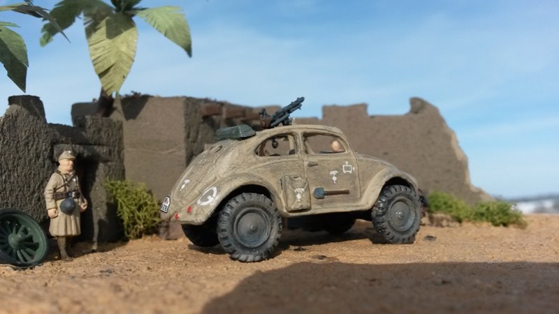 Volkswagen Typ 87, Military Wheels 1:72 von Theo Peter