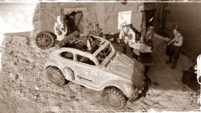 Volkswagen Typ 87, Military Wheels 1:72 von Theo Peter