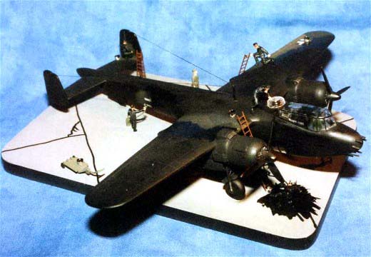 Dornier Do 217 J1 Nachtjäger, Airfix 1:72 von Alexander Schuch