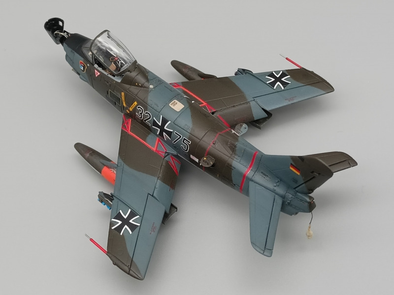 Fiat G.91 R/3, Revell 1:72 von Steven Draht