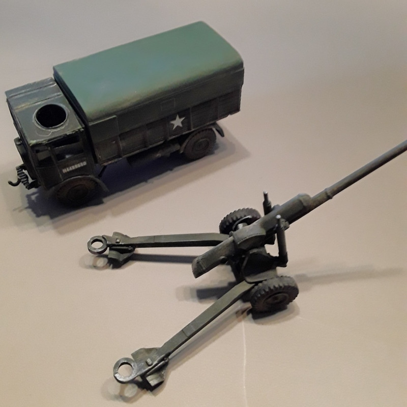 AEC Matador & 5.5" Gun, Airfix 1:76 von Norbert Gauder