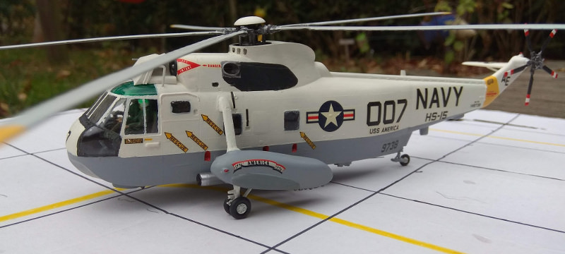 SH-3H Sea King, Revell 1:72 von Hajo Lippke
