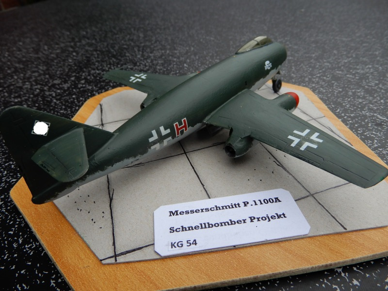 Messerschmitt Me P.1100A, Planet Models 1:72 von Rainer Kijak