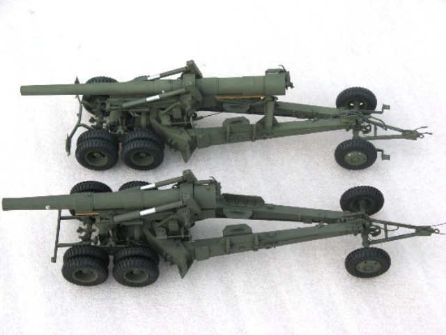 schwere Feldhaubitze sFH 203 mm M115, AFV Club 1:35 von Hauke Ahrendt