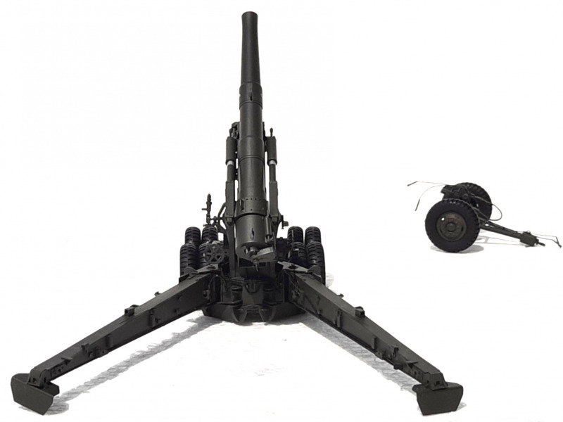 schwere Feldhaubitze sFH 203 mm M115, AFV Club 1:35 von Hauke Ahrendt