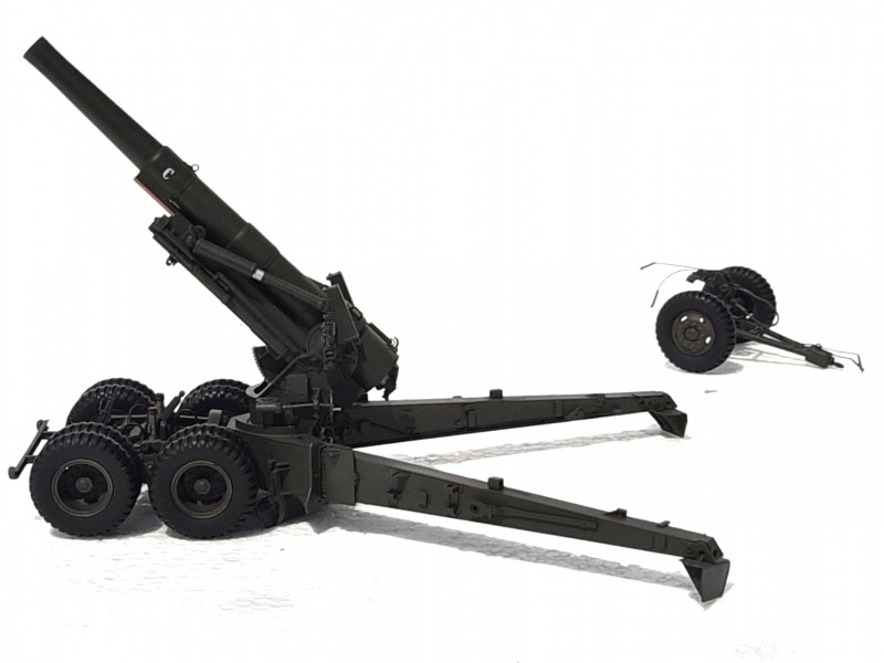 schwere Feldhaubitze sFH 203 mm M115, AFV Club 1:35 von Hauke Ahrendt