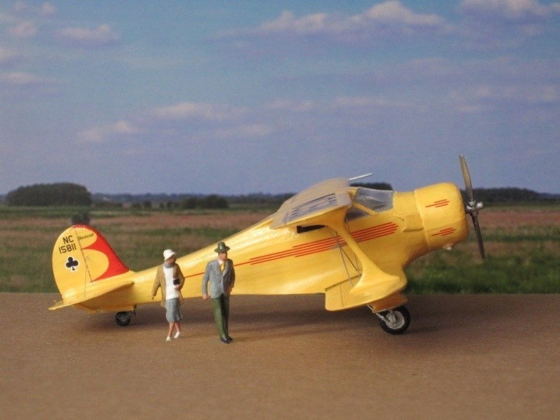 Beechcraft Model 17 Staggerwing, AZ model 1:72 von Rico Christmann
