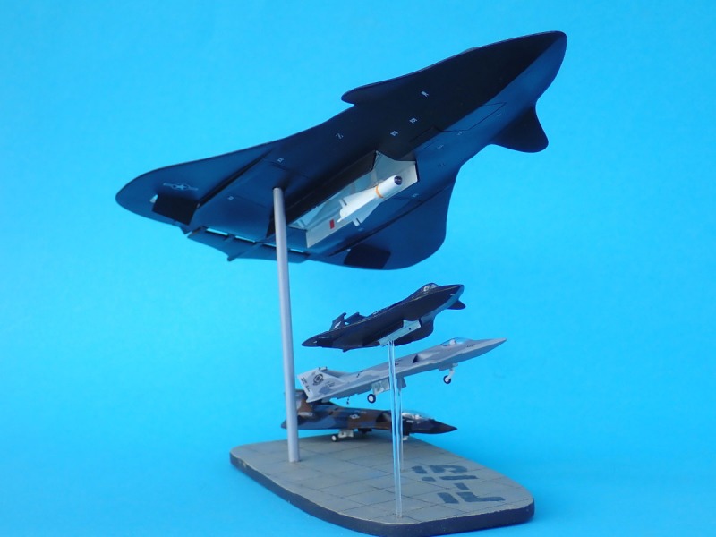 F-19 Stealth Fighter, Revell 1:144 von Thomas Brückelt
