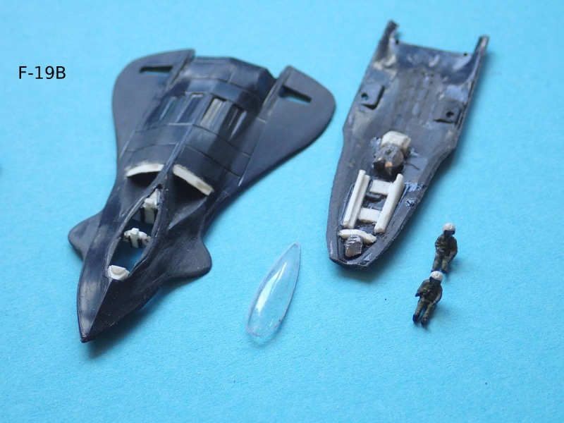 Lockheed F-19 Stealth Fighter, Revell 1:144 von Thomas Brückelt