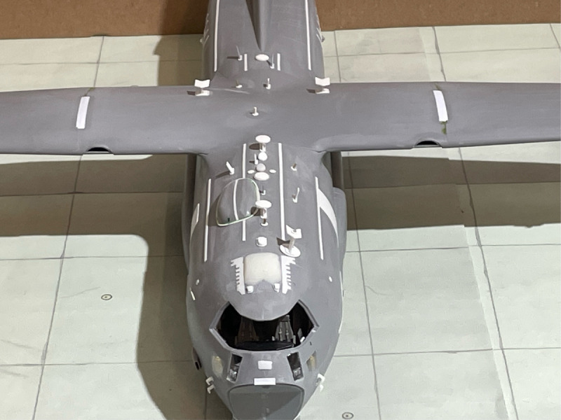 Lockheed Martin AC-130J Ghostrider, Zvezda 1:72 von Jost Schreiber