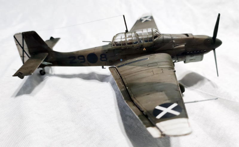 Junkers Ju 87 B-1 „Stuka“, Airfix 1:72 von Andy Hartung