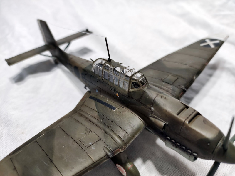 Junkers Ju 87 B-1 Stuka, Airfix 1:72 von Andy Hartung