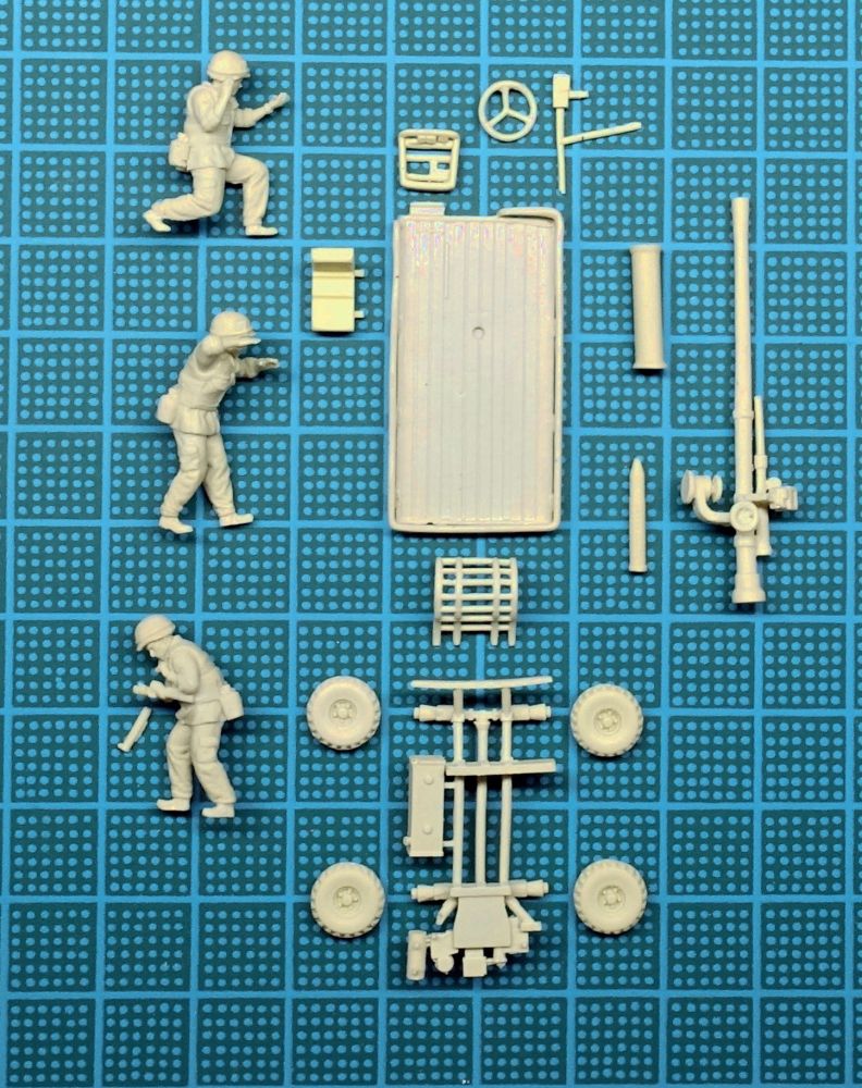 M274 Mule mit rückstoßfreiem M40-Geschütz, Germania-Figuren 1:72 von ...