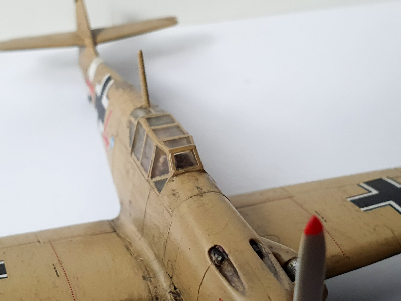 Messerschmitt Bf 109 F-4 Trop, Italeri 1:72 von Bruno Schilli