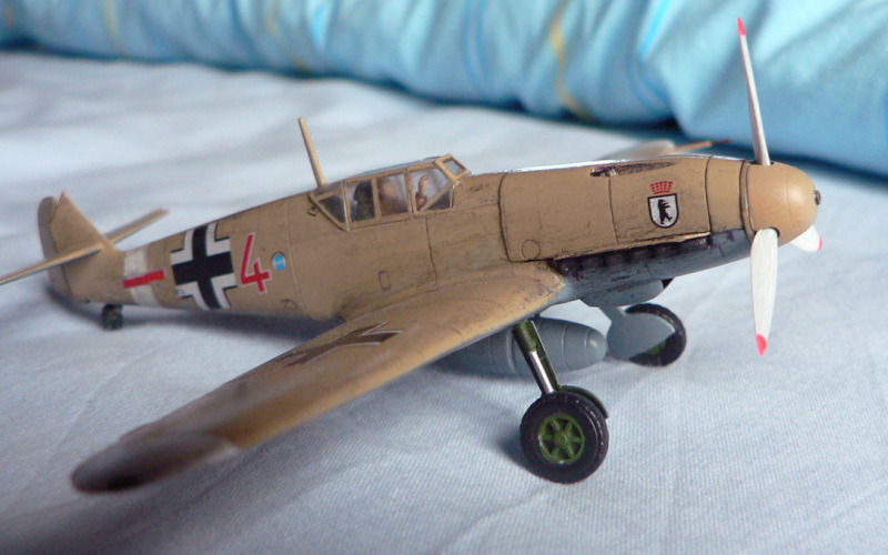 Messerschmitt Bf 109 F-4 Trop, Italeri 1:72 von Bruno Schilli