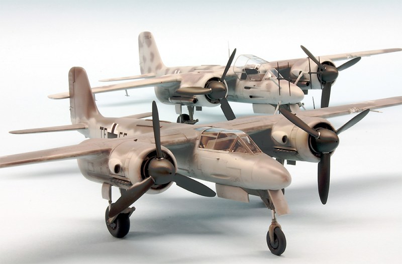 Focke-Wulf Ta 154 A-0, Dragon 1:48 von Roland Sachsenhofer