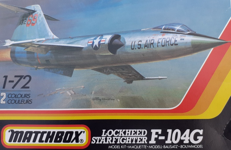 Lockheed F-104G Starfighter, Matchbox 1:72 von Tom Klose