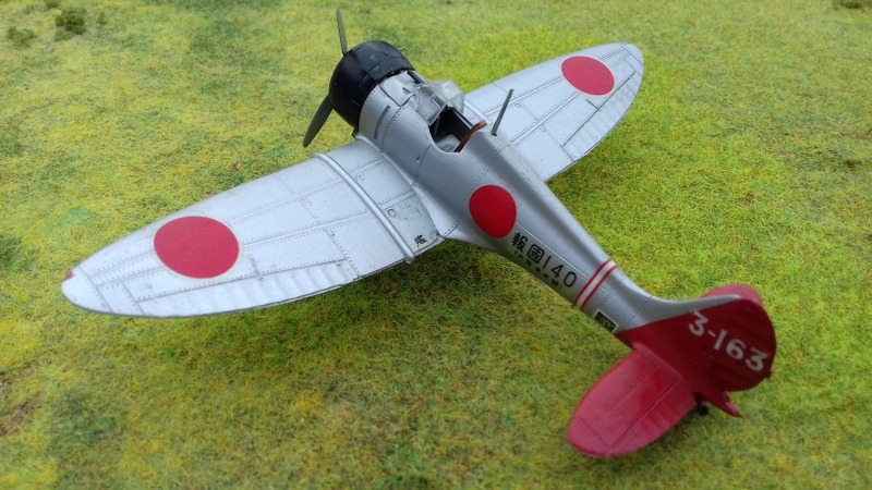 Mitsubishi A5M4, Nichimo 1:72 von Tom Klose