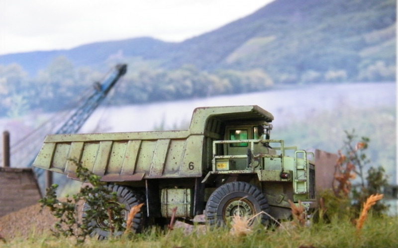 Terex 33-07 Muldenkipper, Kibri 1:87 von Werner Jonczyk