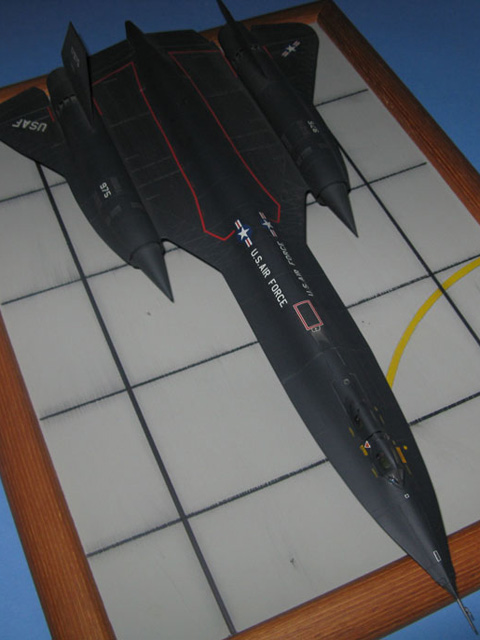 Lockheed SR-71 Black Bird, Revell 1:72 von Georgios Efthymiadis