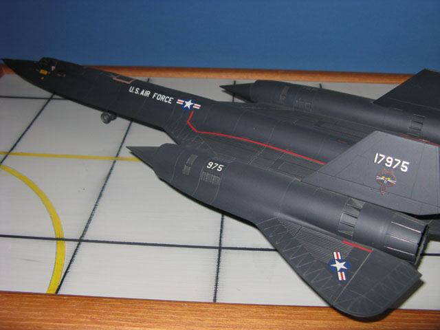 Lockheed SR-71 Black Bird, Revell 1:72 von Georgios Efthymiadis