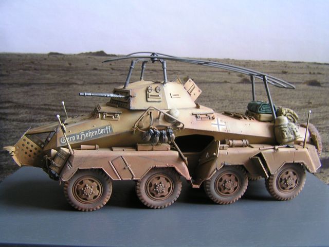 Sdkfz. 232 (8-Rad DAK), Tamiya 1:35 von Markus Fabke
