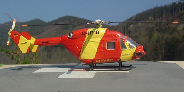 Eurocopter BK-117, Revell 1:72 von Ulrich Warweg