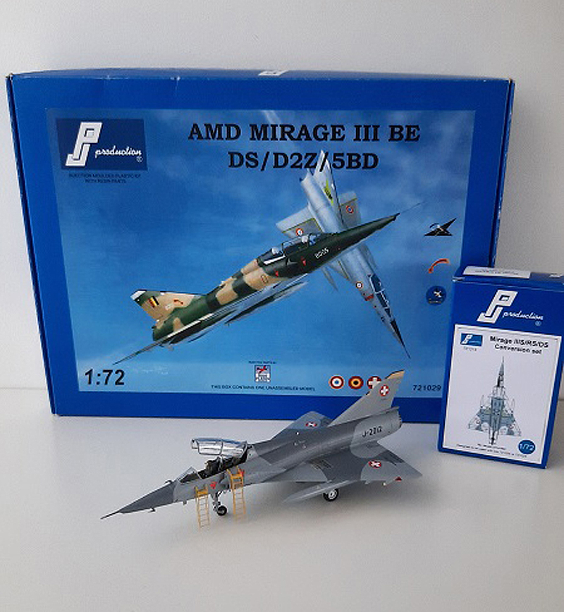 AMD Mirage III DS, PJ Production 1:72 von Rolf Ehrat