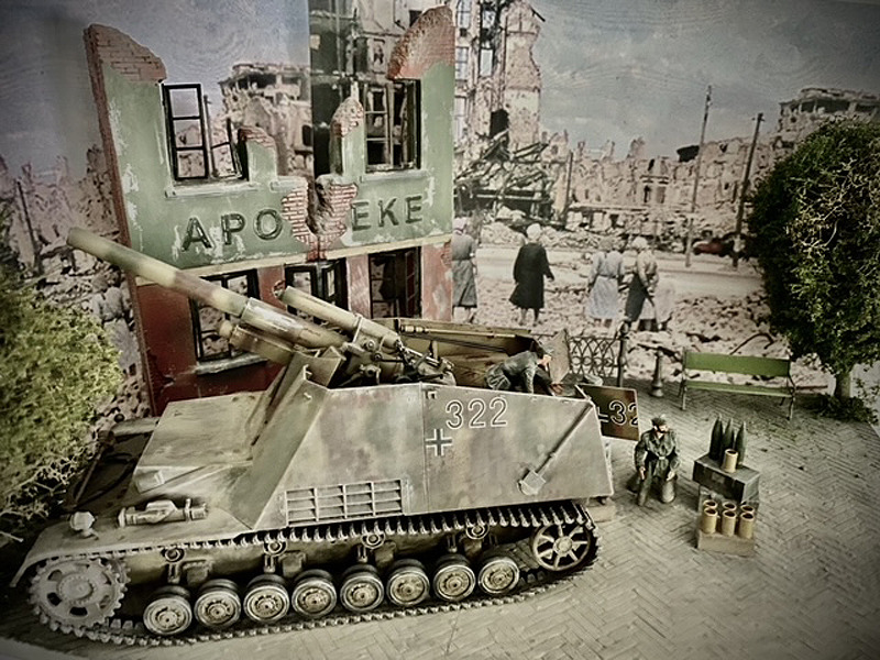 Panzerhaubitze Hummel, Tamiya 1:35 von Helmut Senger