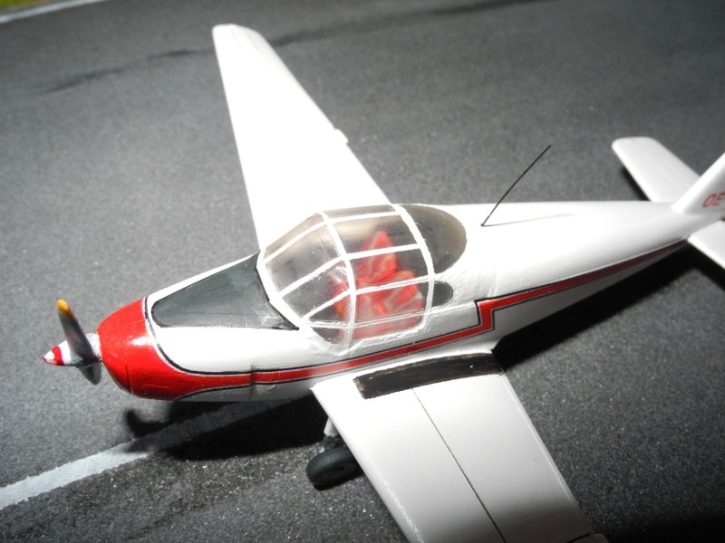 Zlin Z-381 (Bücker Bü181), WKmodels 1:72 von Johannes Wipauer