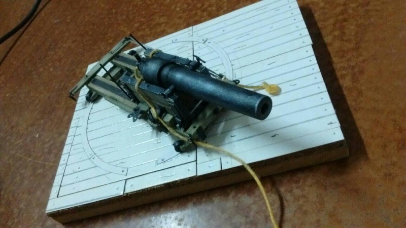 7" Brooke Rifle, Eigenbau 1:35 von Marcos Felipe