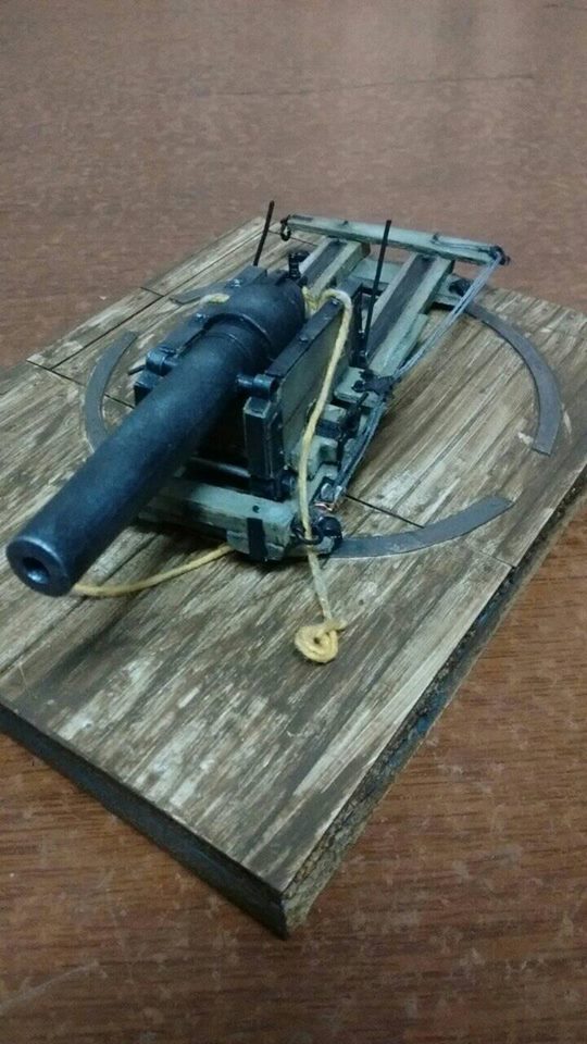 7" Brooke Rifle, Eigenbau 1:35 von Marcos Felipe