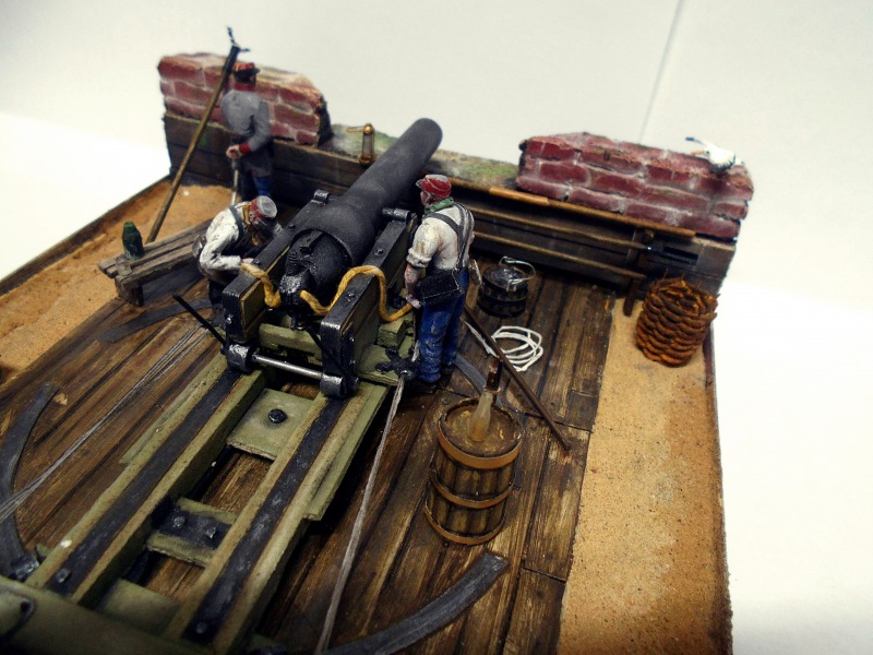 7" Brooke Rifle, Eigenbau 1:35 von Marcos Felipe