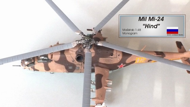 Mil Mi-24 Hind, Monogram 1:48 von Gerald Willing