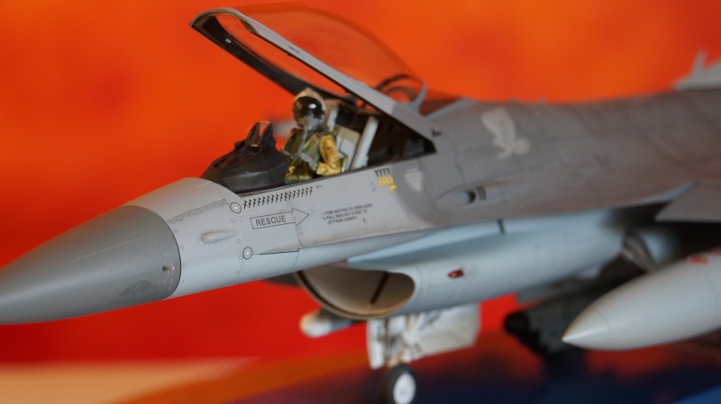 F-16 Fighting Falcon Block 50, Tamiya 1:32 von Francis Schimpf