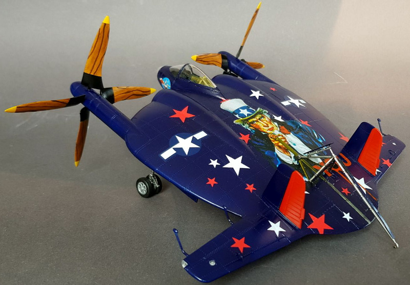 XF5U-1 Flying Flapjack, Kitty Hawk 1:48 von Sebastian Nemitz