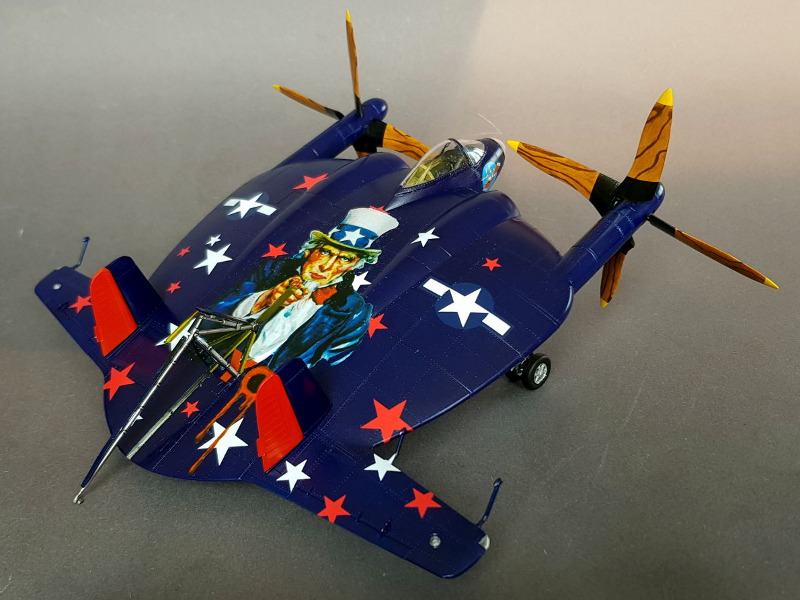 XF5U-1 Flying Flapjack, Kitty Hawk 1:48 von Sebastian Nemitz