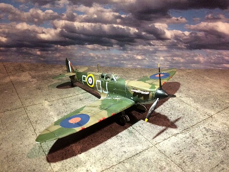 Spitfire Mk.IA, Airfix 1:72 von Daniel Stihler