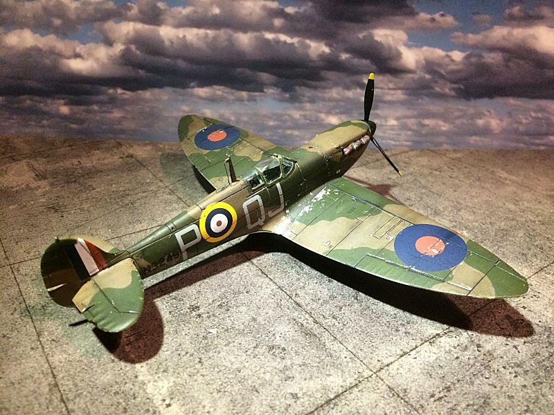 Spitfire Mk.IA, Airfix 1:72 von Daniel Stihler