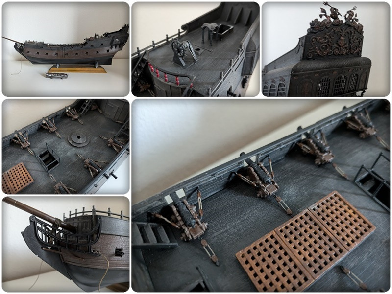 Piratenschiff „Black Skull“, Revell 1:72 von Theo Peter