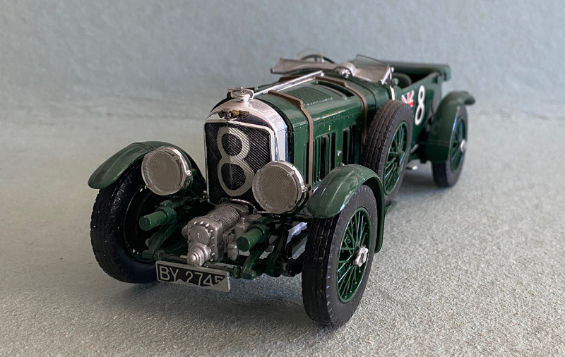 Bentley 4,5 L Blower, Heller 1:24 von Jan Naumann