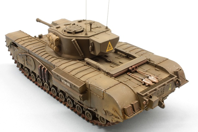 Churchill Mk.VII, Tamiya 1:35 von Roland Sachsenhofer