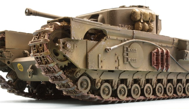 Churchill Mk.VII, Tamiya 1:35 von Roland Sachsenhofer