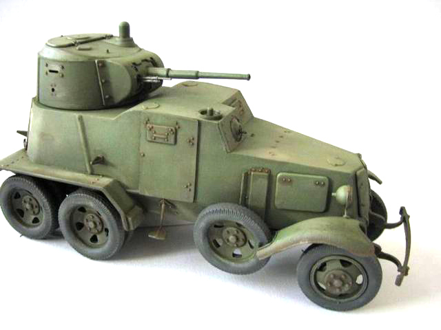 Soviet Armored Car BA-10 , Zvezda 1:35 von Manfred D. Saliger