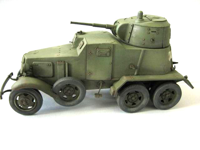 Soviet Armored Car BA-10 , Zvezda 1:35 von Manfred D. Saliger